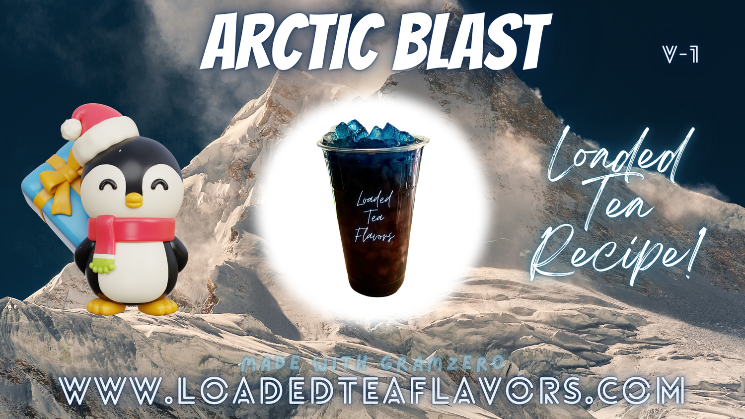 Arctic Blast Loaded Tea Flavor Recipe – Loaded Tea Flavors