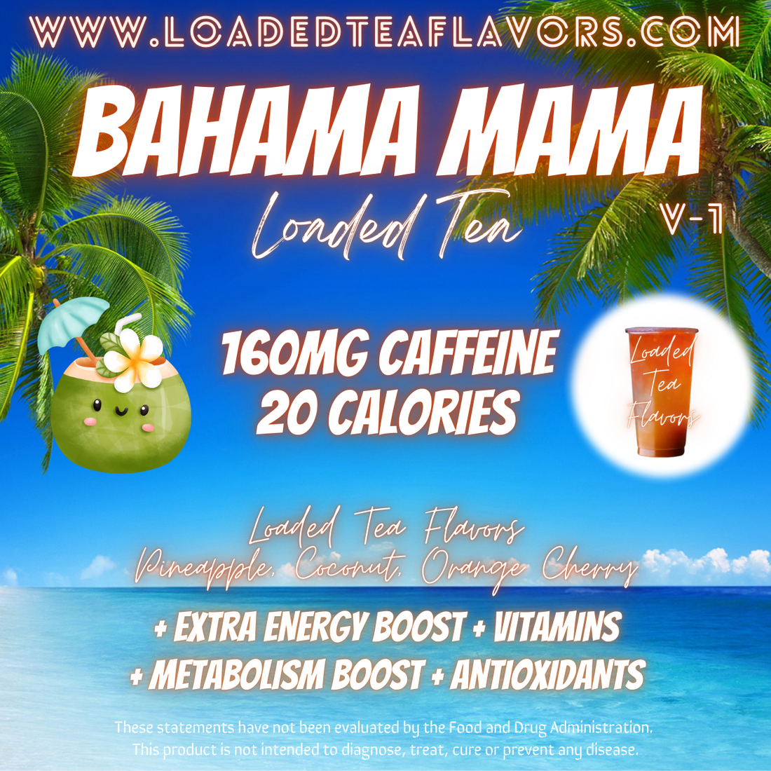 Bahama Mama 🌴 DIY Loaded Tea Recipe – Loaded Tea Flavors