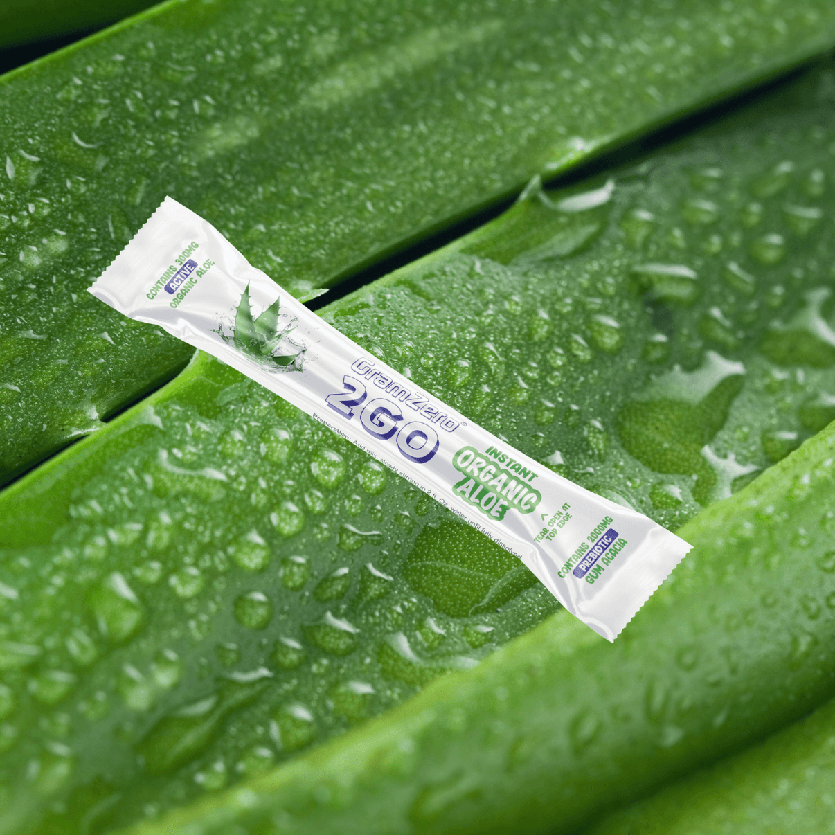 Instant Organic ALOE Drink 2GO Stick Packs 🌱 Herbal Aloe Vera Powder ...