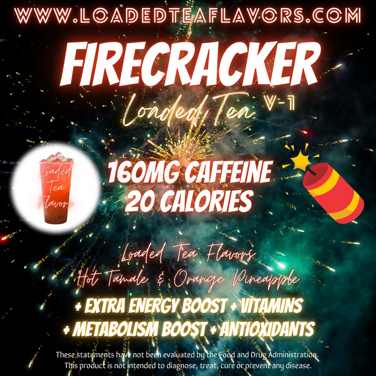 Firecracker 🎇 DIY Loaded Tea Recipe – Loaded Tea Flavors