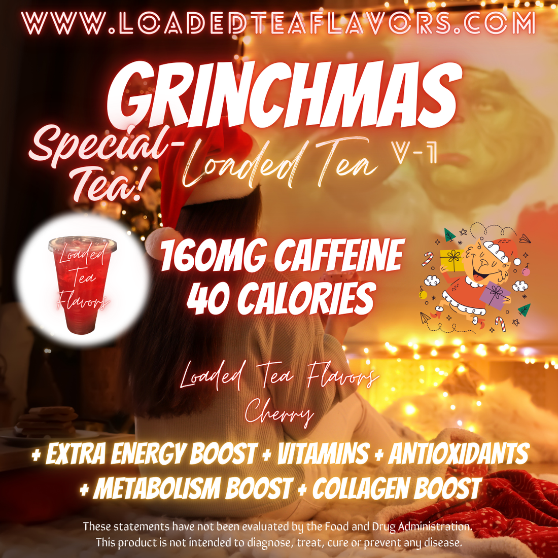 Grinchmas 🎄 Specialty DIY Loaded Tea Recipe – Loaded Tea Flavors
