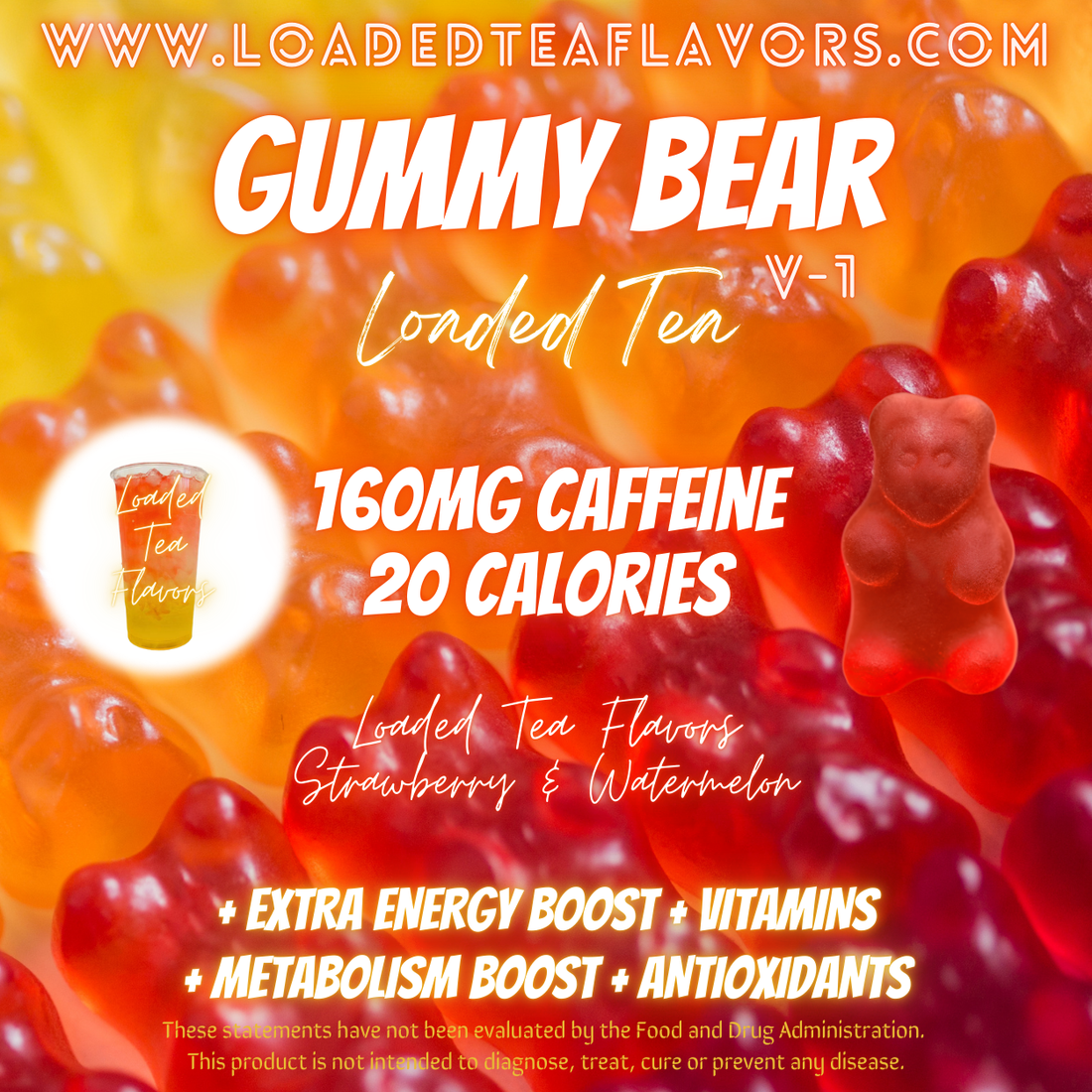 Gummy Bear 🐻 DIY Loaded Tea Recipe – Loaded Tea Flavors
