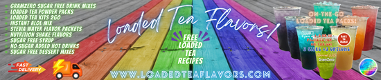 Captain America Loaded Tea Flavor Recipe 🚀 With GramZero – Loaded Tea ...