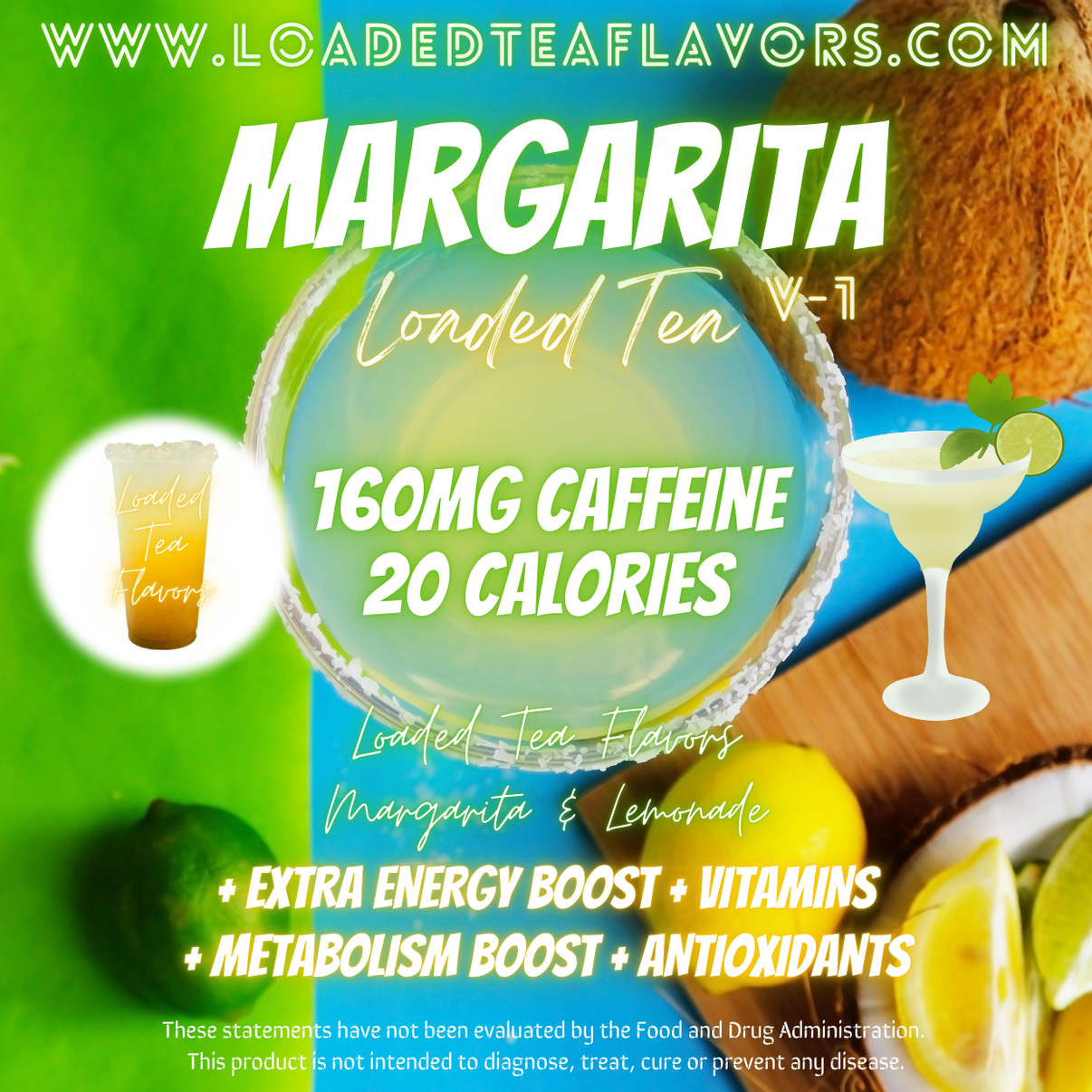 Margarita 🍹 DIY Loaded Tea Recipe – Loaded Tea Flavors