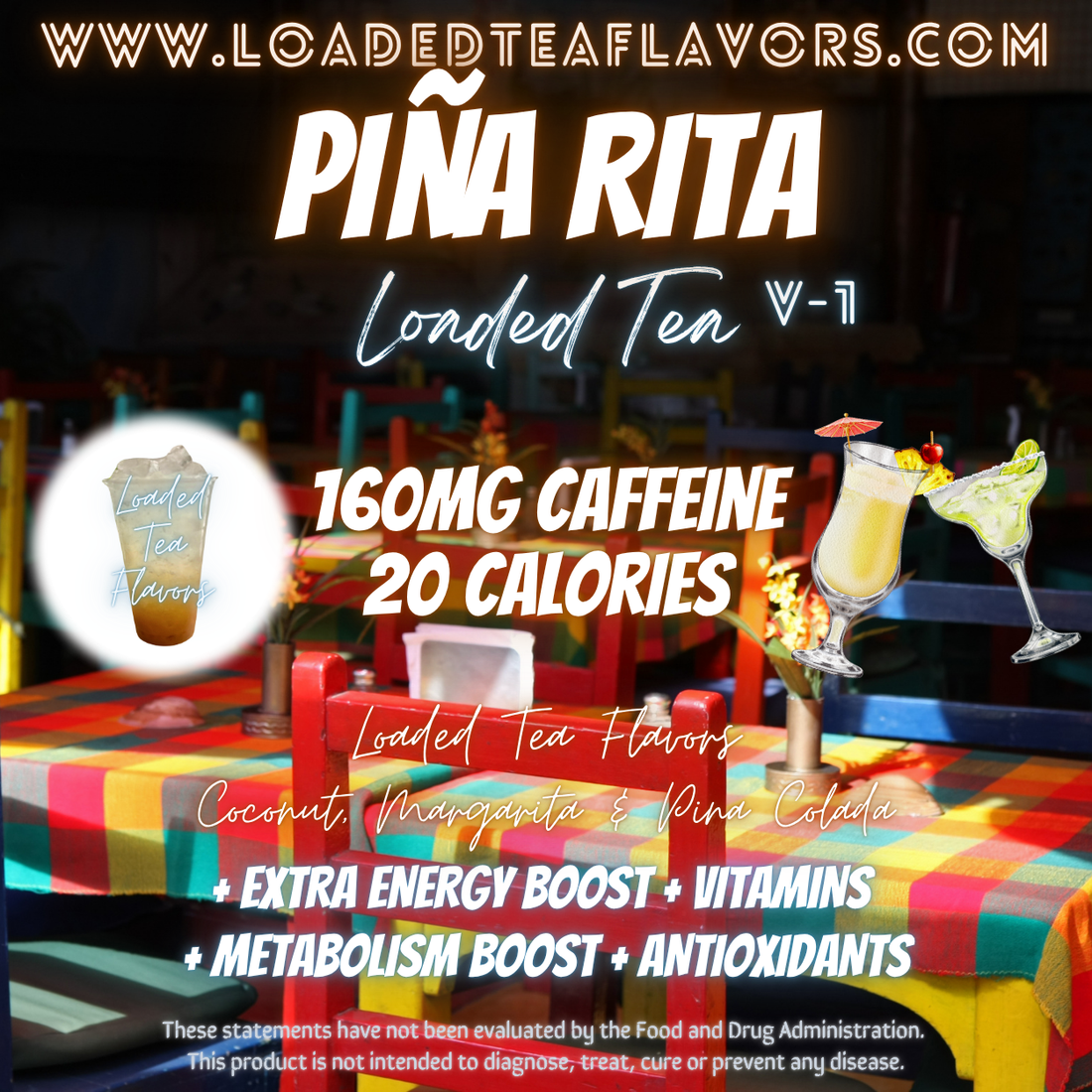 Pina Rita ️🧉🍹 DIY Loaded Tea Recipe – Loaded Tea Flavors