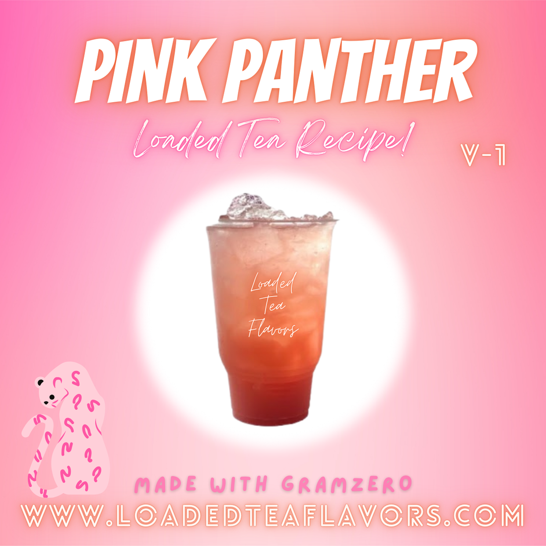 Pink Panther 💞 DIY Loaded Tea Recipe – Loaded Tea Flavors