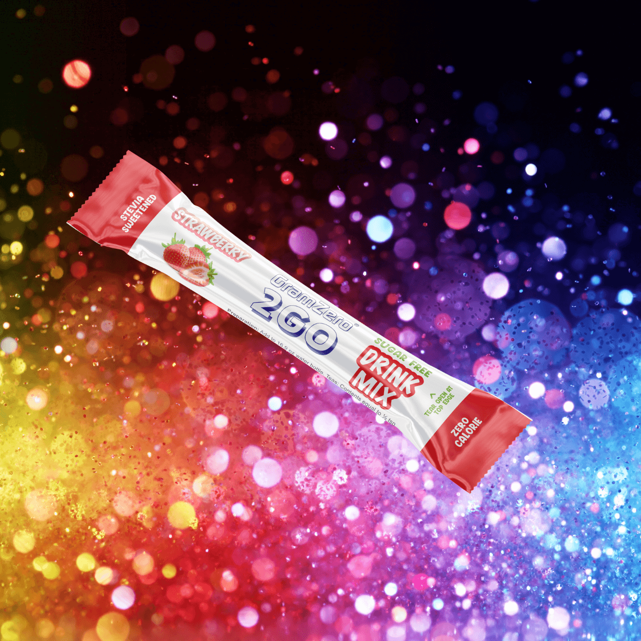 STRAWBERRY Stevia Water Flavor Packets 🍓 Sugar Free Flavoring Packets ...
