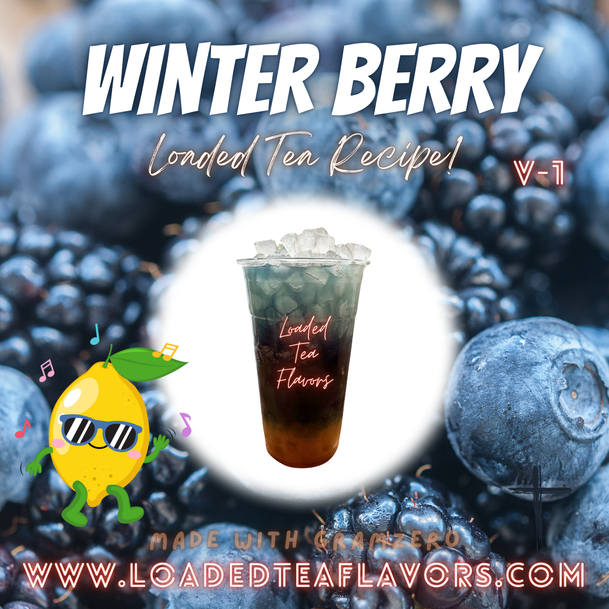 Winter Berry ️ ️🫐 DIY Loaded Tea Recipe – Loaded Tea Flavors